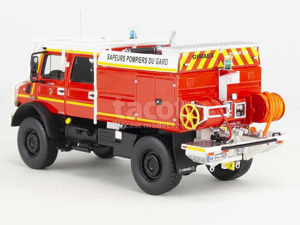 Mercedes - Unimog U5000 Gimaex Pompiers - Alerte - 1/43 - Autos ...