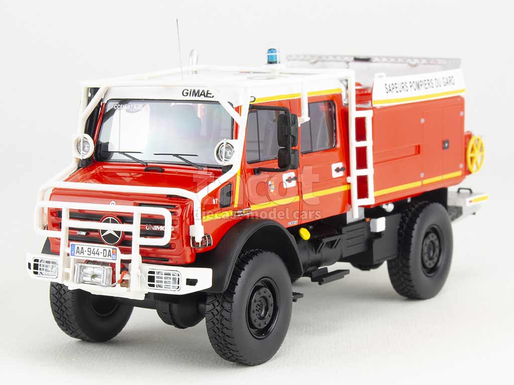 Mercedes - Unimog U5000 Gimaex Pompiers - Alerte - 1/43 - Autos ...