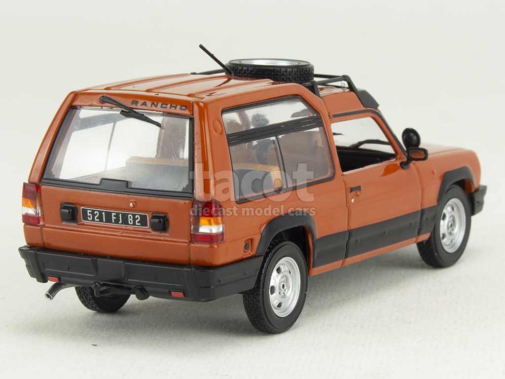 Talbot - Matra Rancho 1982 - Norev - 1/43 - Autos Miniatures Tacot
