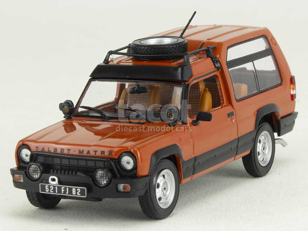 Talbot - Matra Rancho 1982 - Norev - 1/43 - Autos Miniatures Tacot