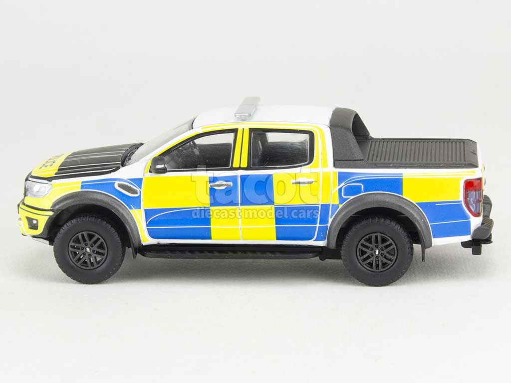 Ford - Ranger Raptor Police 2021 - Vanguards - 1/43 - Autos Miniatures ...