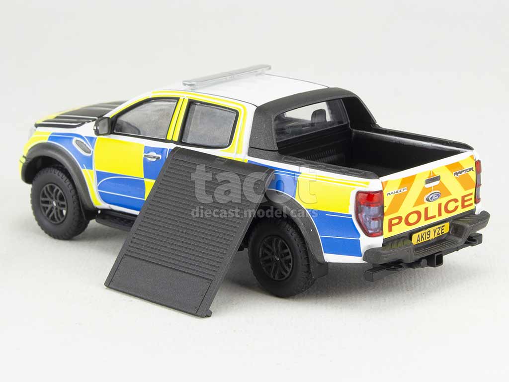 Ford - Ranger Raptor Police 2021 - Vanguards - 1/43 - Autos Miniatures ...