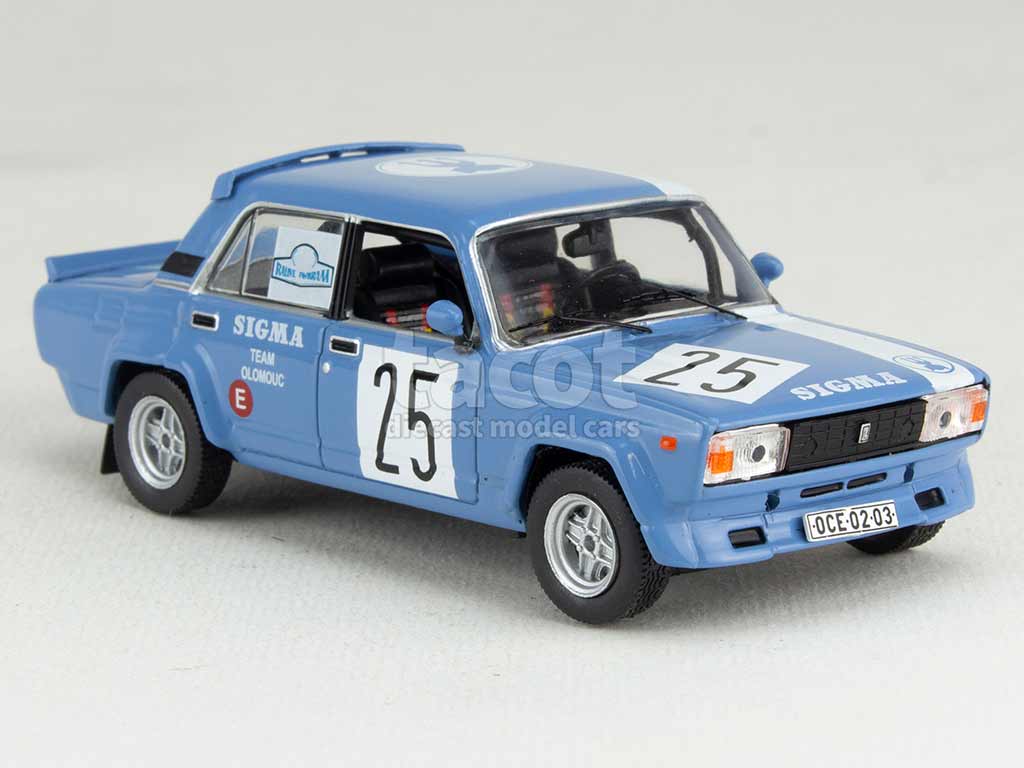Lada - 2105 VFTS Rally Pribram 1986 - IXO - 1/43 - Autos Miniatures Tacot