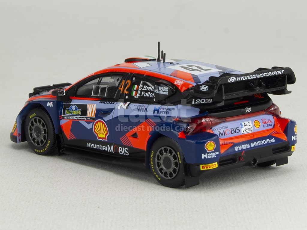 Hyundai - i20 N Rally1 Sweden 2023 - IXO - 1/43 - Autos Miniatures Tacot