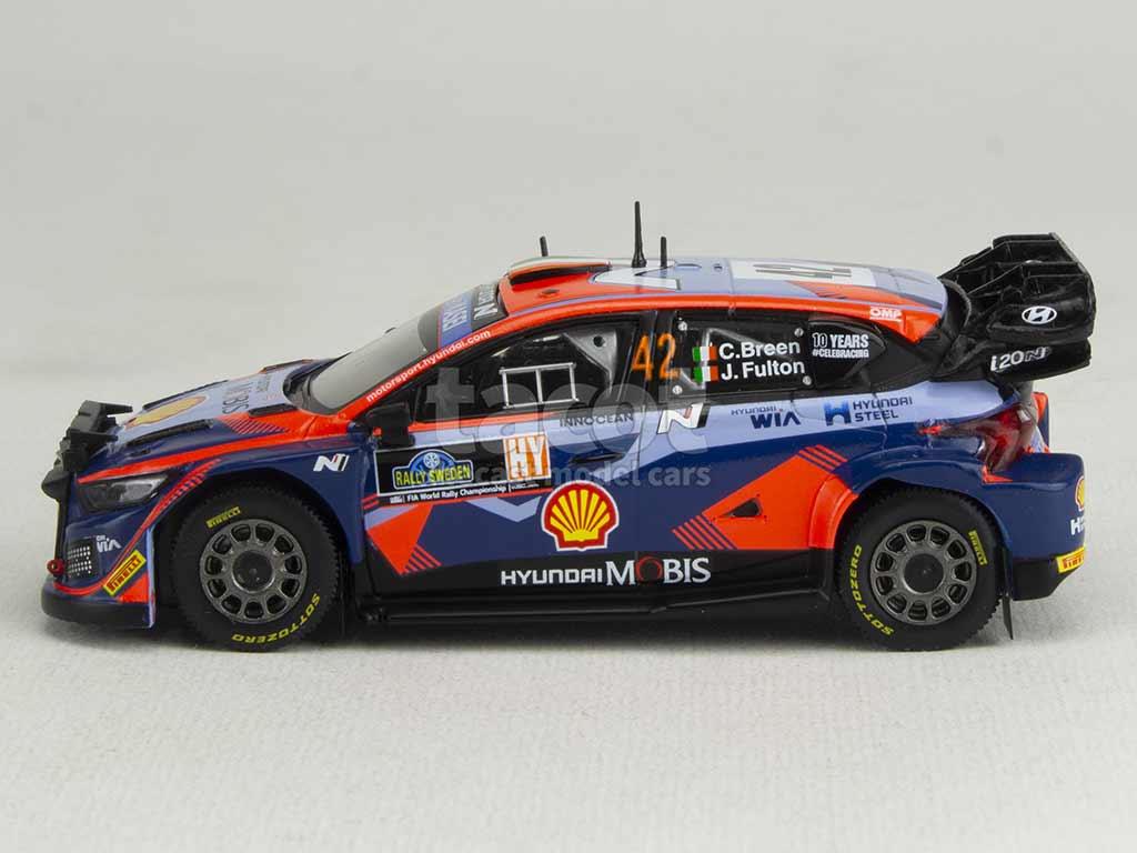 Hyundai - i20 N Rally1 Sweden 2023 - IXO - 1/43 - Autos Miniatures Tacot