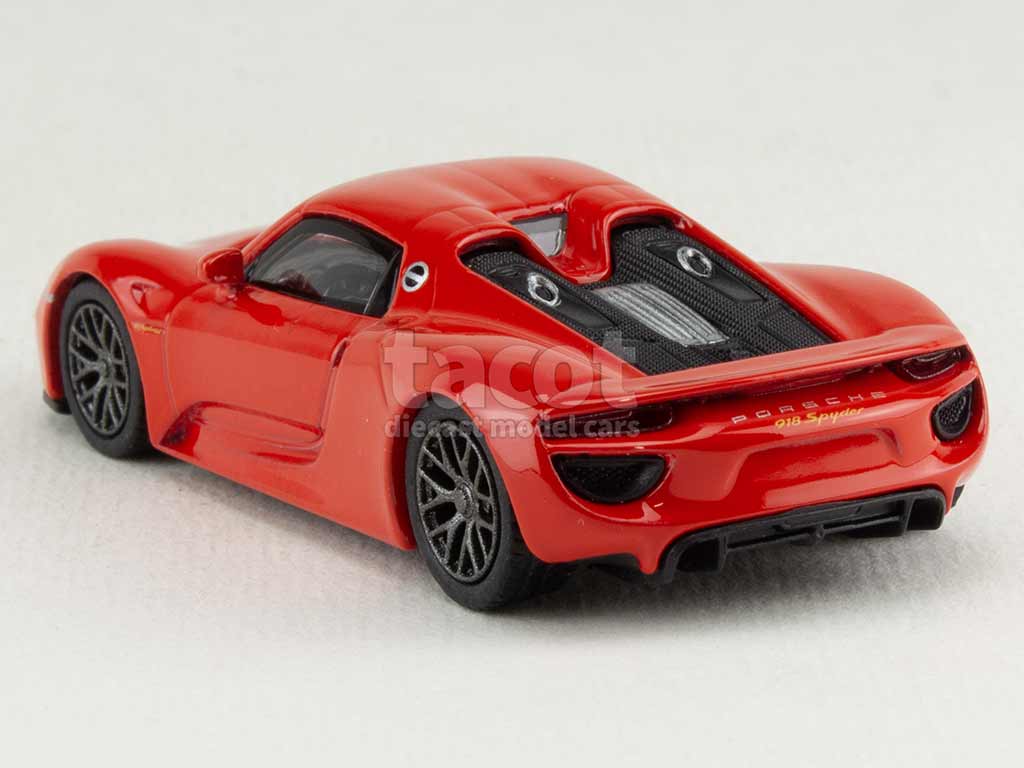 Porsche - 918 Spyder - Postercars - 1/64 - Autos Miniatures Tacot