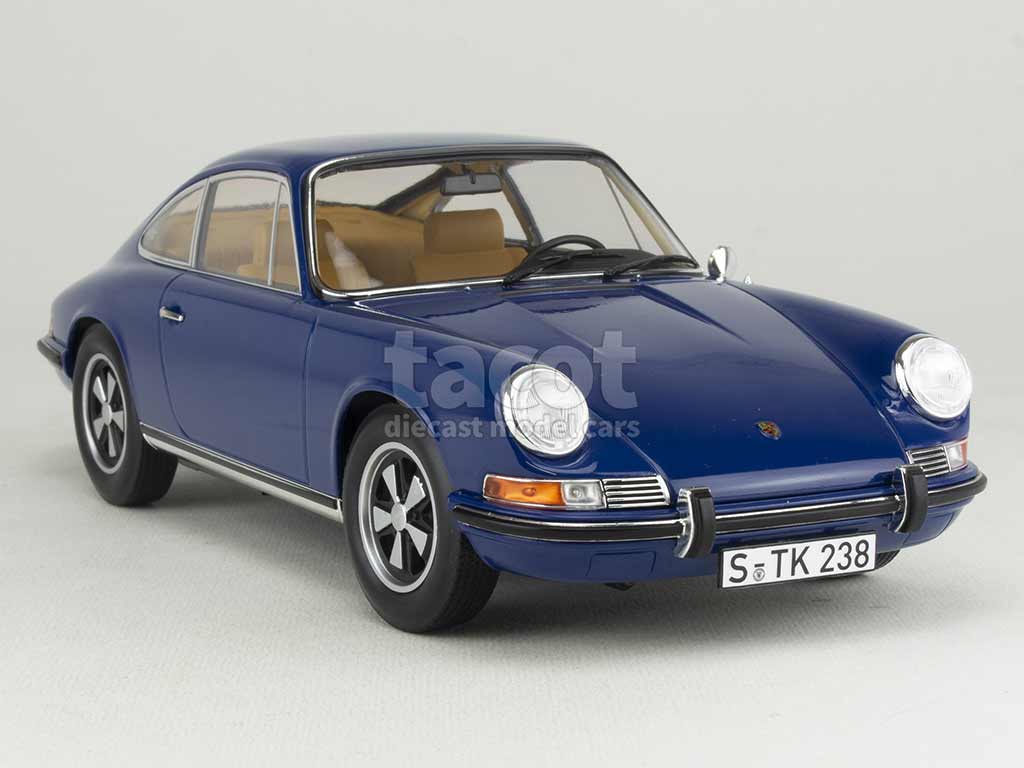 Porsche - 911S 1969 - Norev - 1/18 - Autos Miniatures Tacot