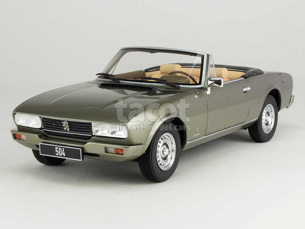 Peugeot - 504 Cabriolet 1983 - CULT - 1/18 - Autos Miniatures Tacot