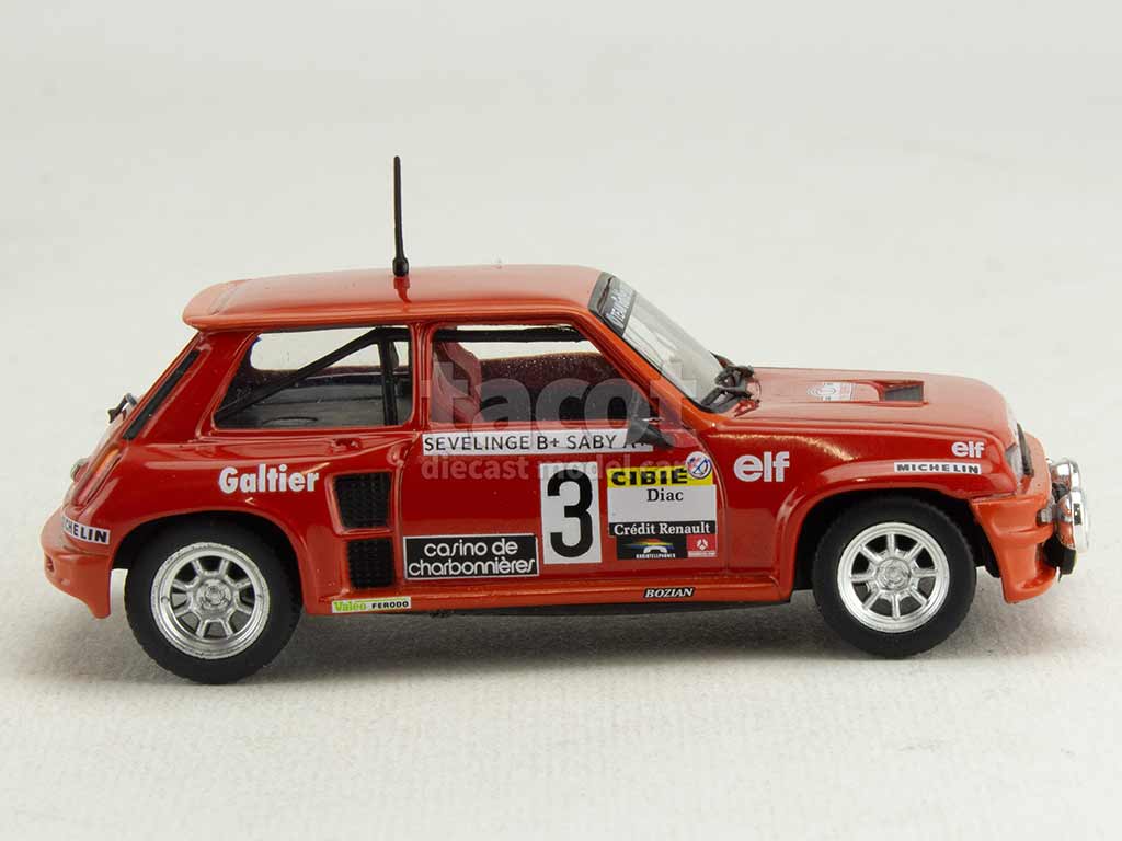 Renault - R5 Turbo Rallye Lyon Charbonnières 1981 - Modèle Presse - 1/ ...