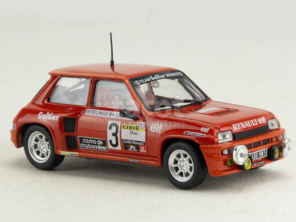 Renault - R5 Turbo Rallye Lyon Charbonnières 1981 - Modèle Presse - 1/ ...
