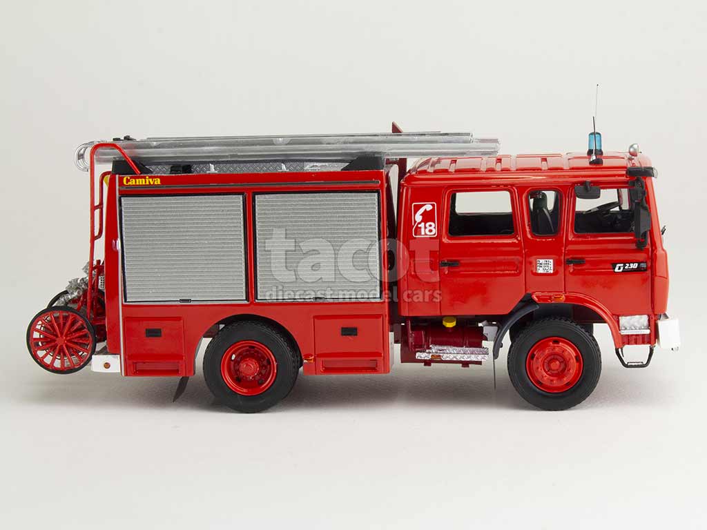 Renault - G230 Phase 2 Camiva FPT - Alerte - 1/43 - Autos Miniatures Tacot