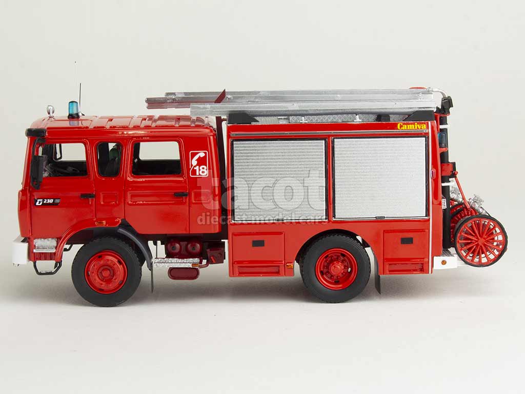Renault - G230 Phase 2 Camiva FPT - Alerte - 1/43 - Autos Miniatures Tacot