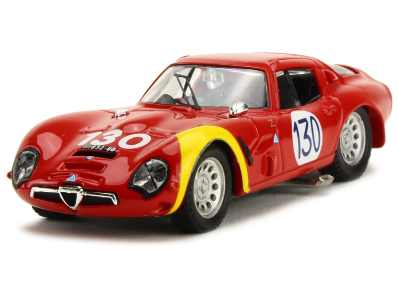Alfa Romeo - TZ2 Targa Florio 1966 - Best Model - 1/43 - Autos Miniatures Tacot