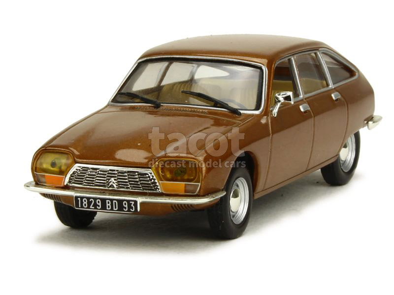 Citroën - GS 1971 - Modèle Presse - 1/43 - Autos Miniatures Tacot