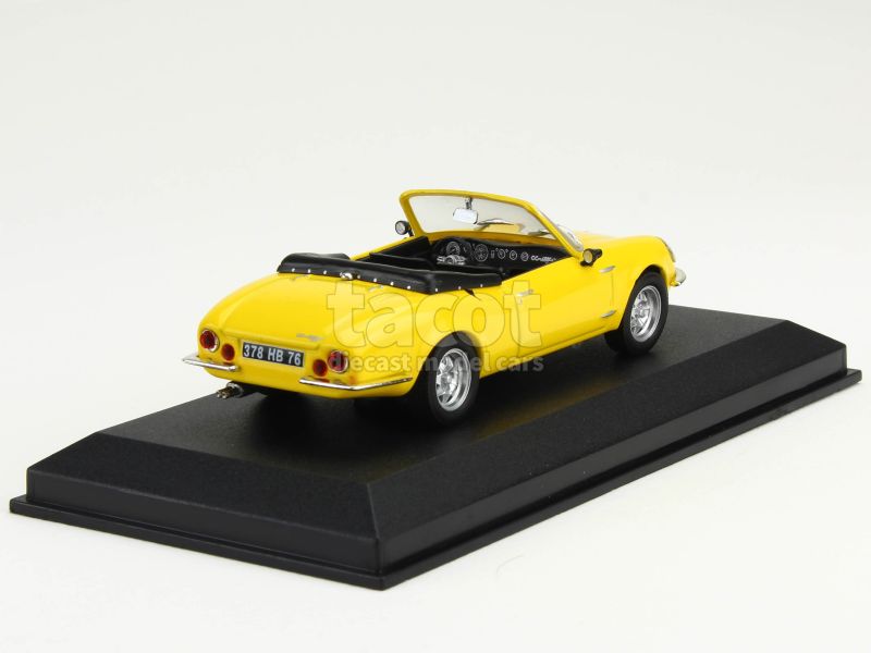 Simca - CG Spider 1972 - Modèle Presse - 1/43 - Autos Miniatures Tacot
