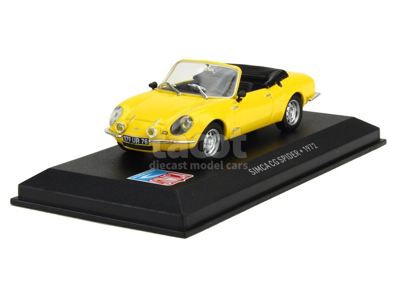 Simca - CG Spider 1972 - Modèle Presse - 1/43 - Autos Miniatures Tacot