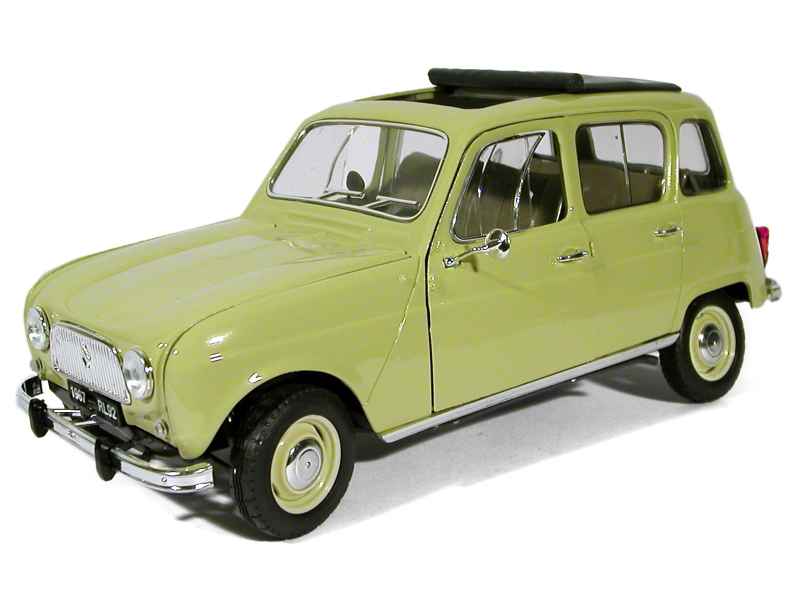 Renault - R4 L Découvrable 1964 - Solido - 1/18 - Autos Miniatures Tacot