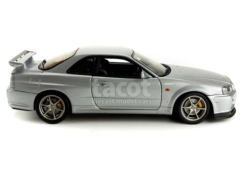 Nissan - Skyline R34 GTR 1999 - AUTOart - 1/18 - Autos Miniatures Tacot