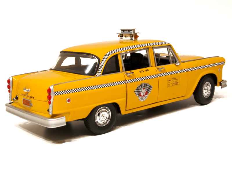 Checker - A11 Cab Taxi 1963 - Sun Star - 1/18 - Autos Miniatures Tacot