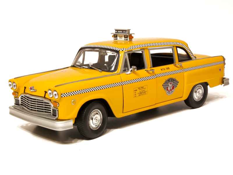 Checker - A11 Cab Taxi 1963 - Sun Star - 1/18 - Autos Miniatures Tacot
