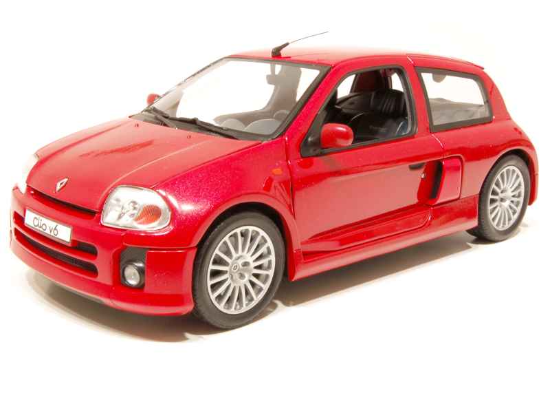Renault - Clio II V6 2000 - Universal Hobbies - 1/18 - Autos Miniatures ...