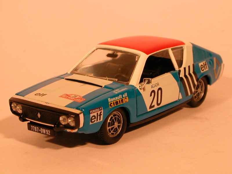 Renault - R17 Gordini Monte-Carlo 1975 - Norev - 1/43 - Autos ...