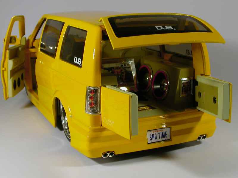 Chevrolet - ASTRO VAN TUNING - Jada-Toys - 1/18 - Autos Miniatures Tacot