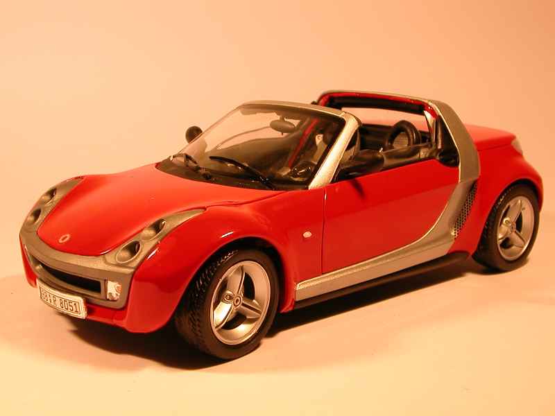 Smart - Roadster 2003 - Bburago - 1/18 - Autos Miniatures Tacot