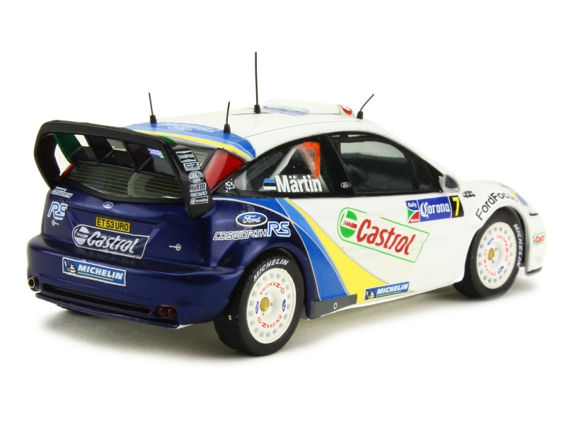 Ford - Focus RS WRC Mexico Rally 2004 - IXO - 1/43 - Autos Miniatures Tacot
