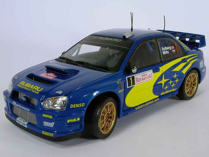 Subaru - Impreza WRC Monte-Carlo 2004 - Bburago Italie - 1/18 - Autos ...