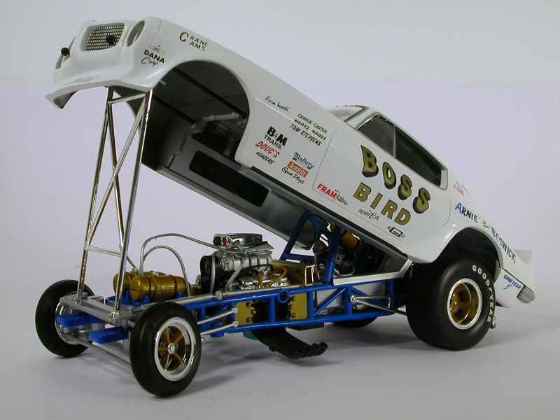 Pontiac - BOSS BIRD FUNNY CAR - Ertl - 1/18 - Autos Miniatures Tacot