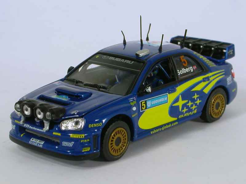 Subaru - IMPREZA WRC SUEDE 2005 - Vitesse - 1/43 - Autos Miniatures Tacot