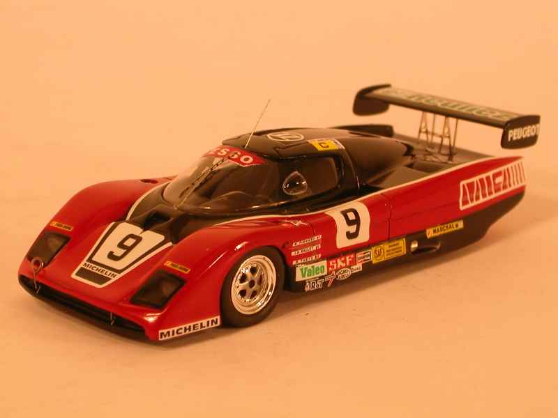 WM - P83 TURBO PEUGEOT LM 1983 - Bizarre - 1/43 - Autos Miniatures Tacot