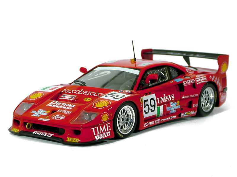 Ferrari - F40 GTE Le Mans 1996 - Red Line Models - 1/43 - Autos ...