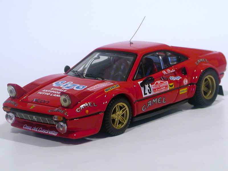 Ferrari - 308 GTB Rally San Remo 1978 - Bang - 1/43 - Autos Miniatures ...