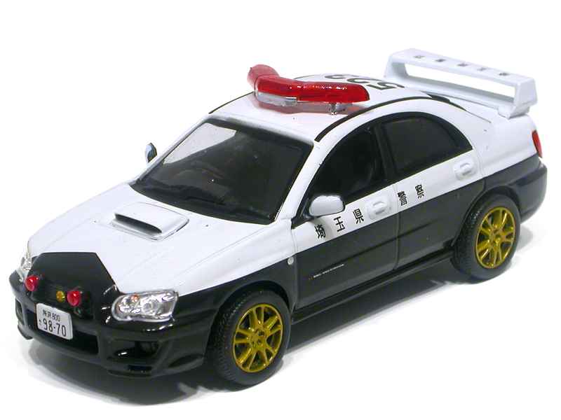 Subaru - Impreza WRX Police 2003 - Norev - 1/43 - Autos Miniatures Tacot