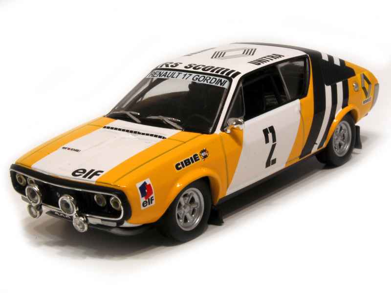 Renault - R17 Rallye Pays de l'Est 1977 - IXO - 1/43 - Autos Miniatures ...