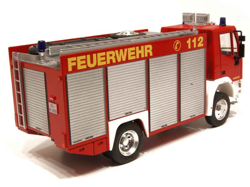 Iveco - Magirus RW 2 Pompiers - Schuco - 1/43 - Autos Miniatures Tacot
