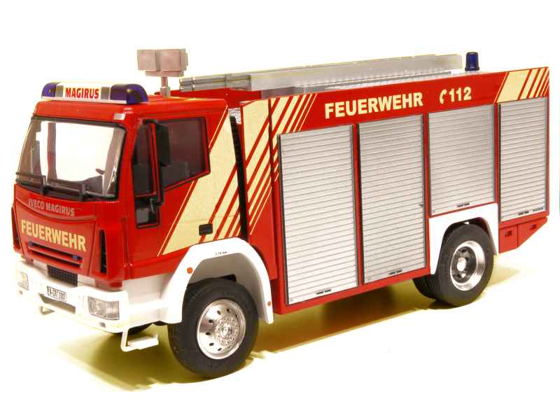 Iveco - RW Magirus Pompiers - Schuco - 1/43 - Autos Miniatures Tacot
