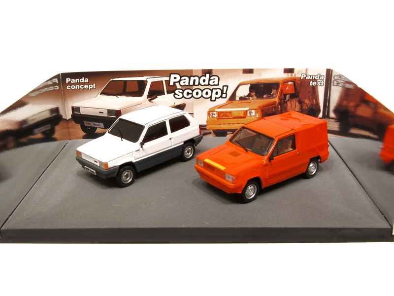Fiat - Panda Torino 1979 - Brumm - 1/43 - Autos Miniatures Tacot