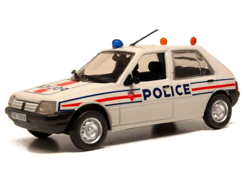 Peugeot - 205 Berline 5 Doors Police 1992 - Modèle Presse - 1/43 ...