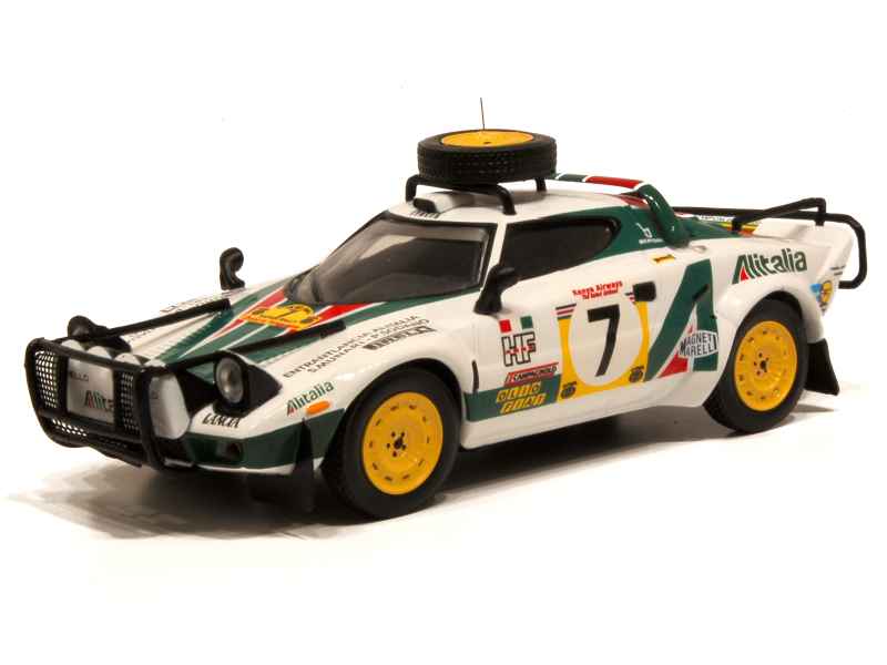 Lancia - Stratos HF Safari Rally 1977 - IXO - 1/43 - Autos Miniatures Tacot
