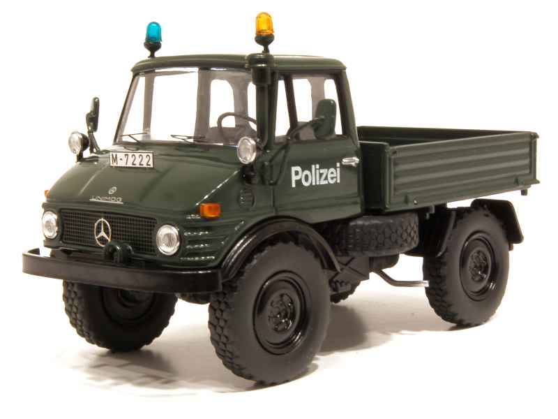 Mercedes - Unimog 406 Police - Schuco - 1/43 - Autos Miniatures Tacot