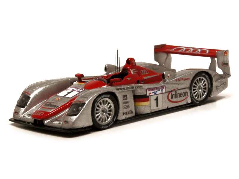 Audi - R8 Le Mans 2002 - Spark Models - 1/87 - Autos Miniatures Tacot