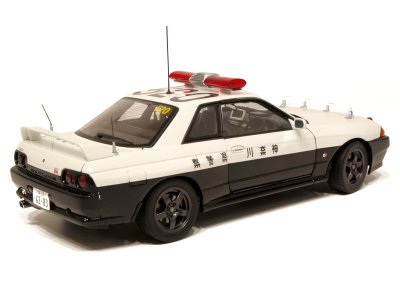 Nissan - Skyline GT-R R32 Police - AUTOart - 1/18 - Autos Miniatures Tacot