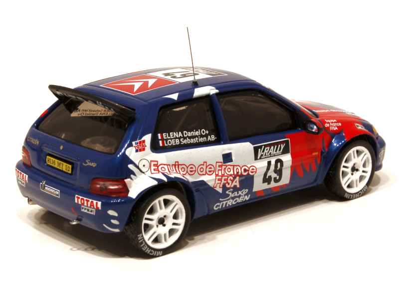 Citroën - Saxo Kit Car Tour de Corse 1999 - IXO - 1/43 - Autos ...