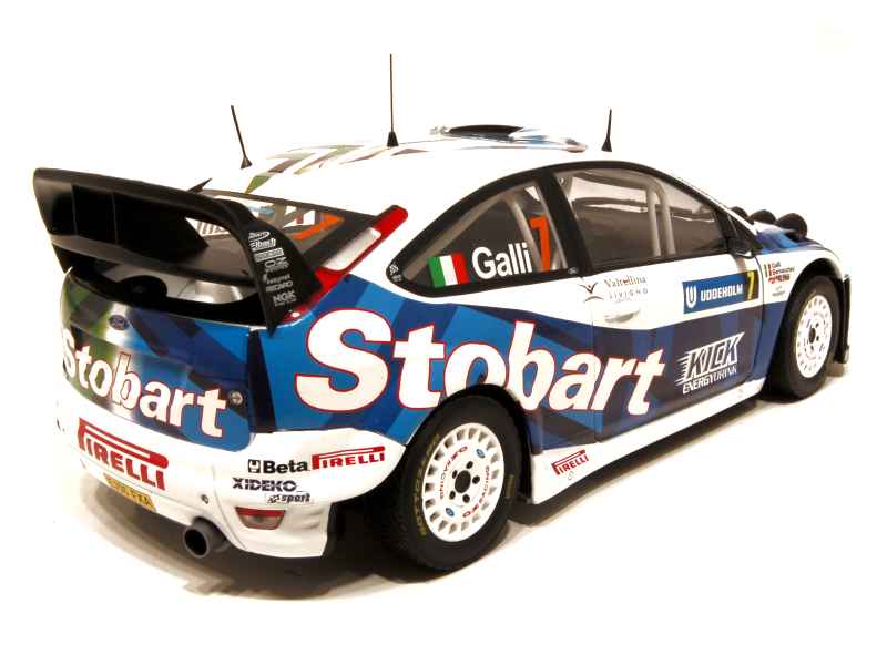 Ford - Focus RS WRC Sweden 2008 - Sun Star - 1/18 - Autos Miniatures Tacot