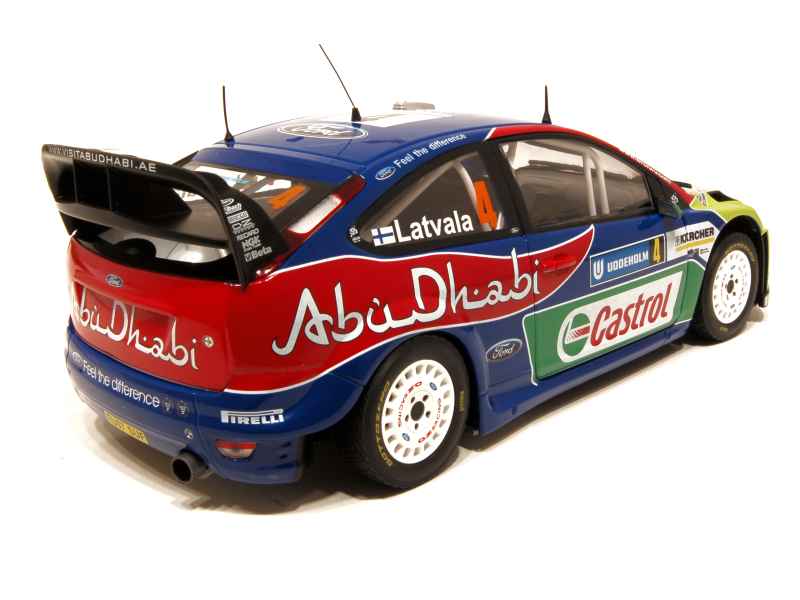 Ford - Focus RS WRC Sweden 2008 - Sun Star - 1/18 - Autos Miniatures Tacot