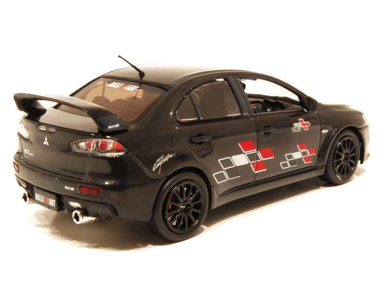 Mitsubishi - Lancer Evo X Ralliart - Vitesse - 1/43 - Autos Miniatures ...