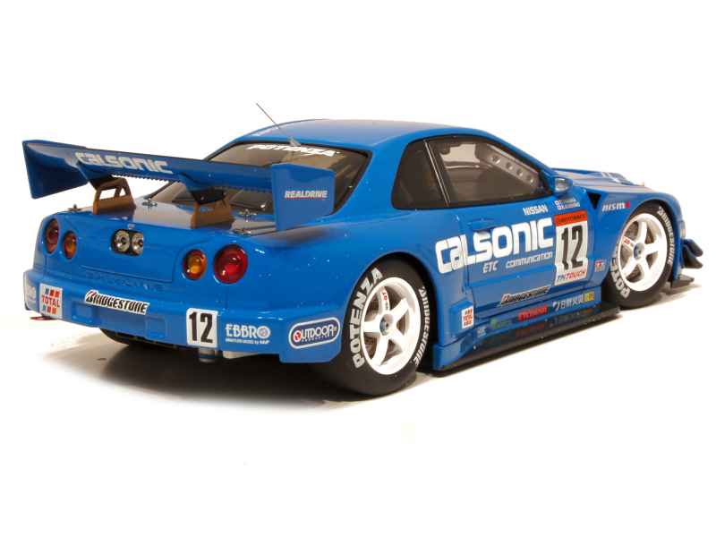 Nissan - Skyline GT-R R34 JGTC 2002 - AUTOart - 1/18 - Autos Miniatures Tacot